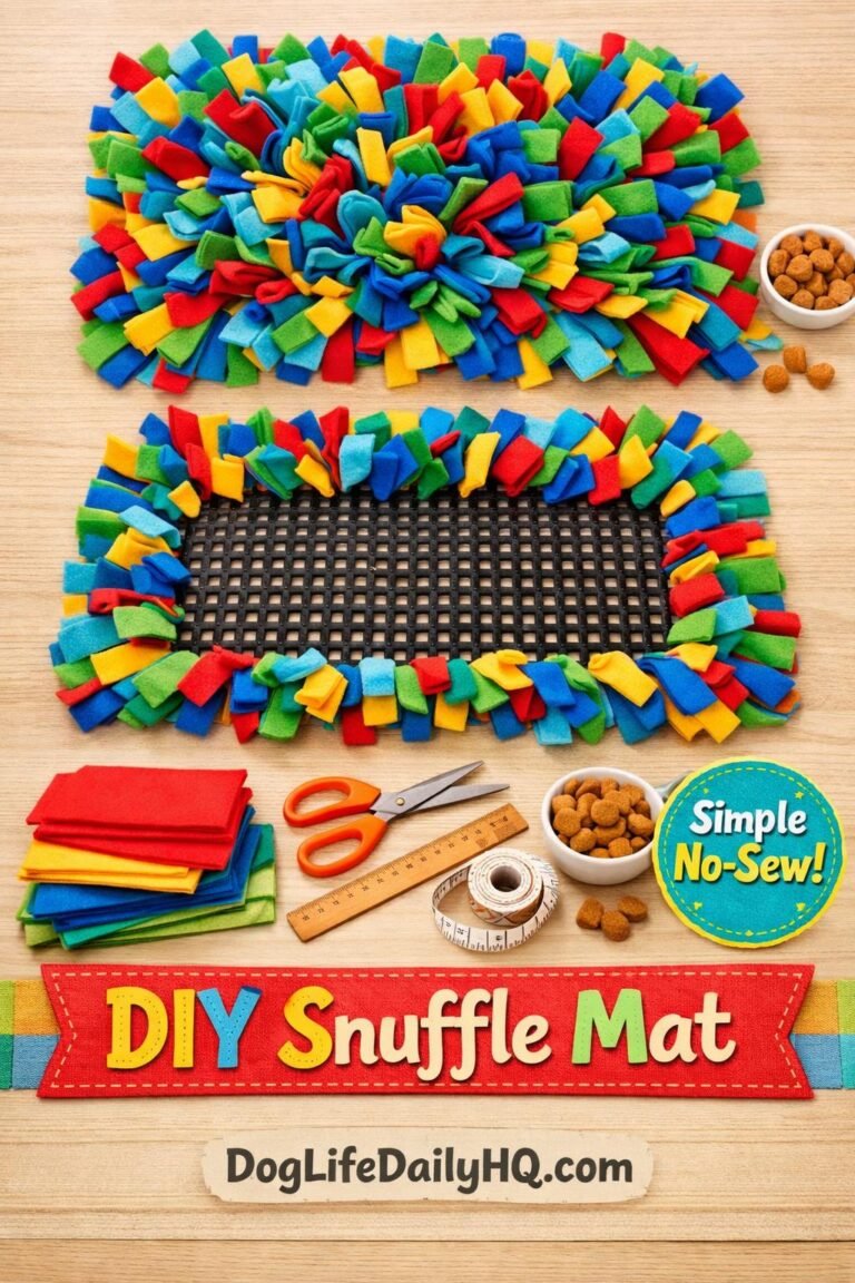 DIY Snuffle Mat for Dogs: Simple No-Sew Projects Your Pup Will Love ...